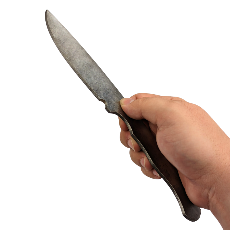 Beginner Knife Making Kit with Hunter/Skinner Water Jet Cut Blank ...
