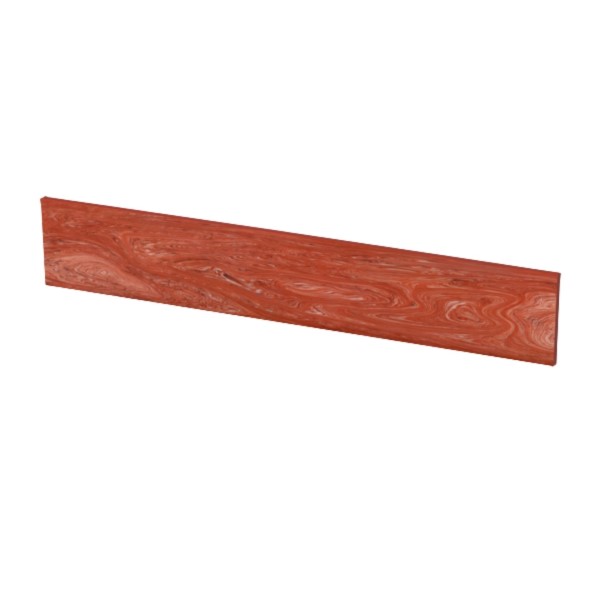 Juma Slab Gem Orange 8 x 50 x 305mm - Artisan Supplies