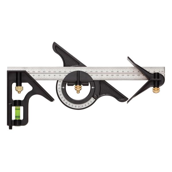 3-in-1 Combination Square 300mm - Artisan Supplies