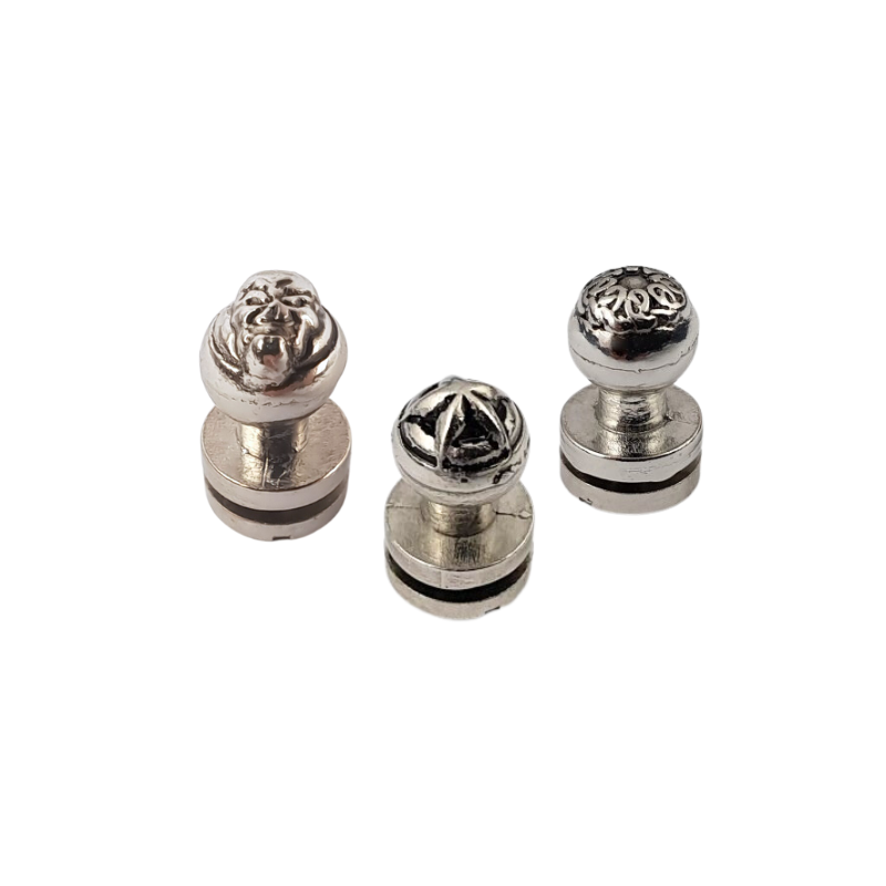 Themed Button Studs (Sam Browne) 7mm (9/32") - Artisan Supplies