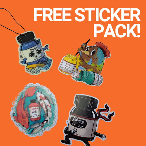 FREE Angelus Sticker Pack! - Artisan Supplies
