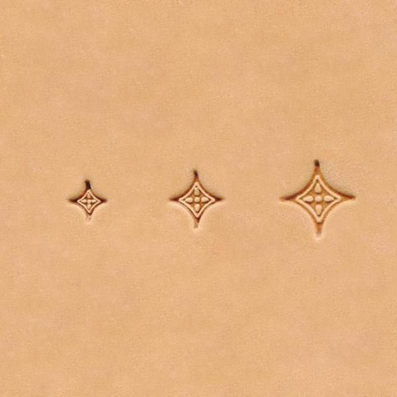Diamond Dot Geometric Leather Stamps - Artisan Supplies